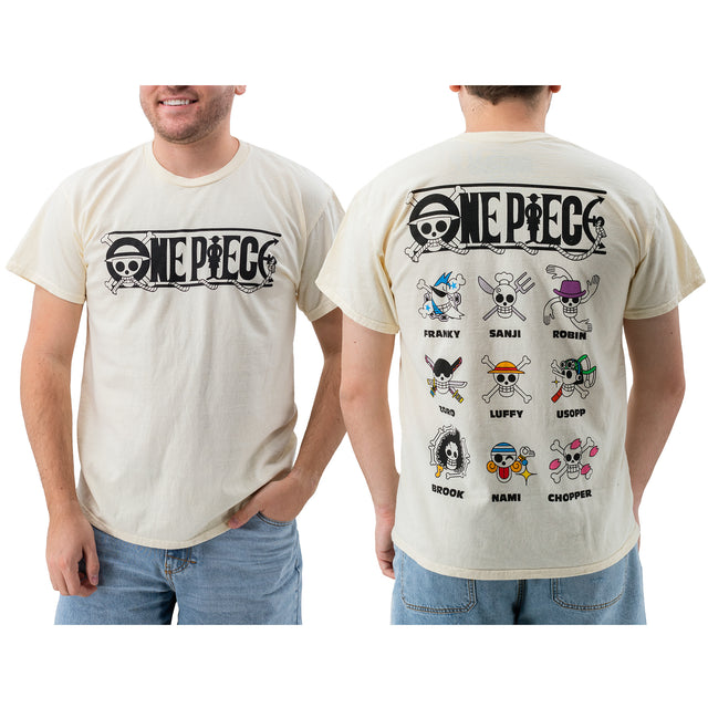 One Piece Straw Hat Pirates Jolly Rogers T-Shirt | Ripple Junction