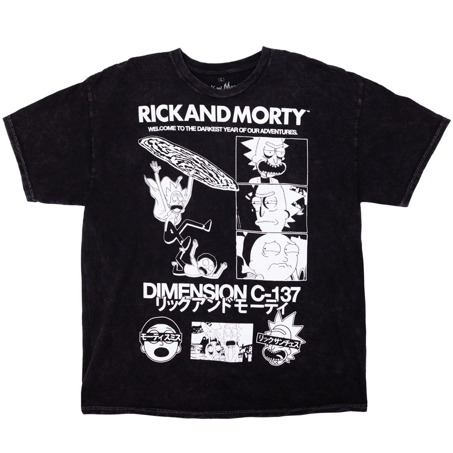 Rick and Morty Dimension C-137 Graphic T-Shirt – Ripple Junction